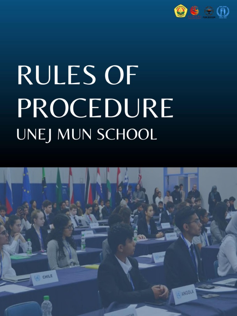 Rop Unej Mun School 2021 | PDF | Committee | Supermajority