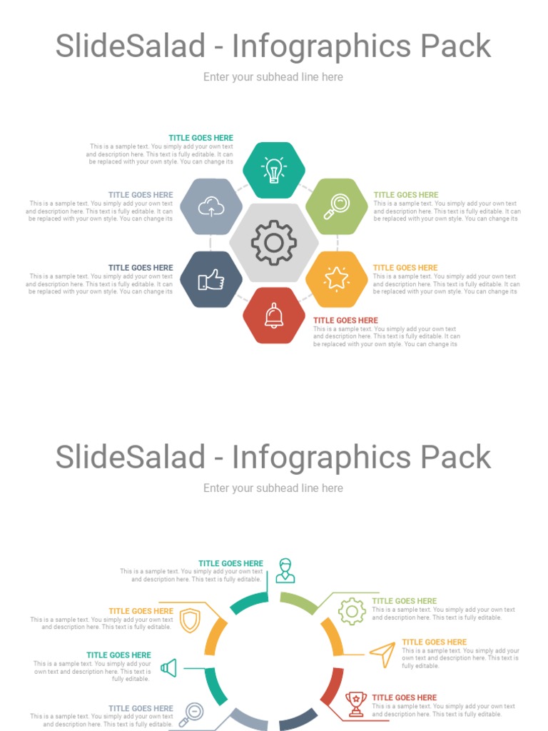 SlideSalad Infographics Pack Guide | PDF