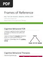 Acquisitional Frame of Reference Overview | PDF | Reinforcement | Behavior