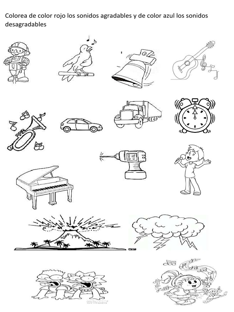 Fichas de Sonidos | PDF