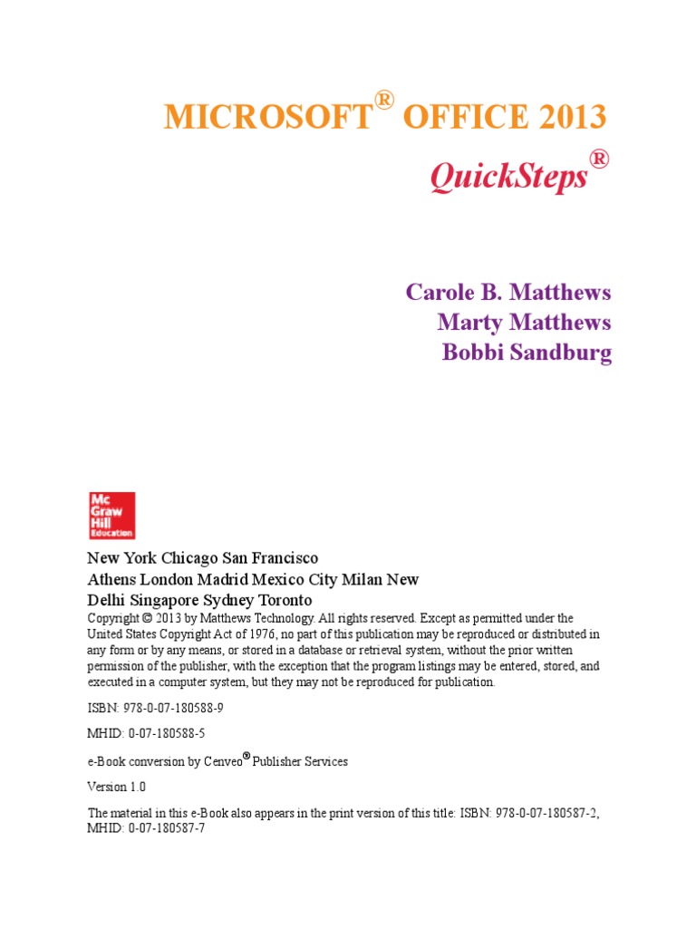 Microsoft Office 2013 | PDF | Microsoft Office | Computer File