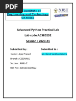 DSCP Assignment | PDF | Matrix (Mathematics) | C (Programming Language)