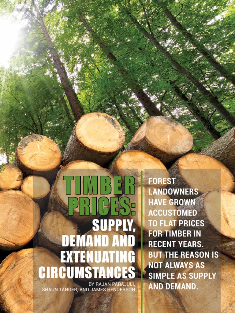 Demand Supply and Timber Prices | PDF | Demand | Supply (Economics)
