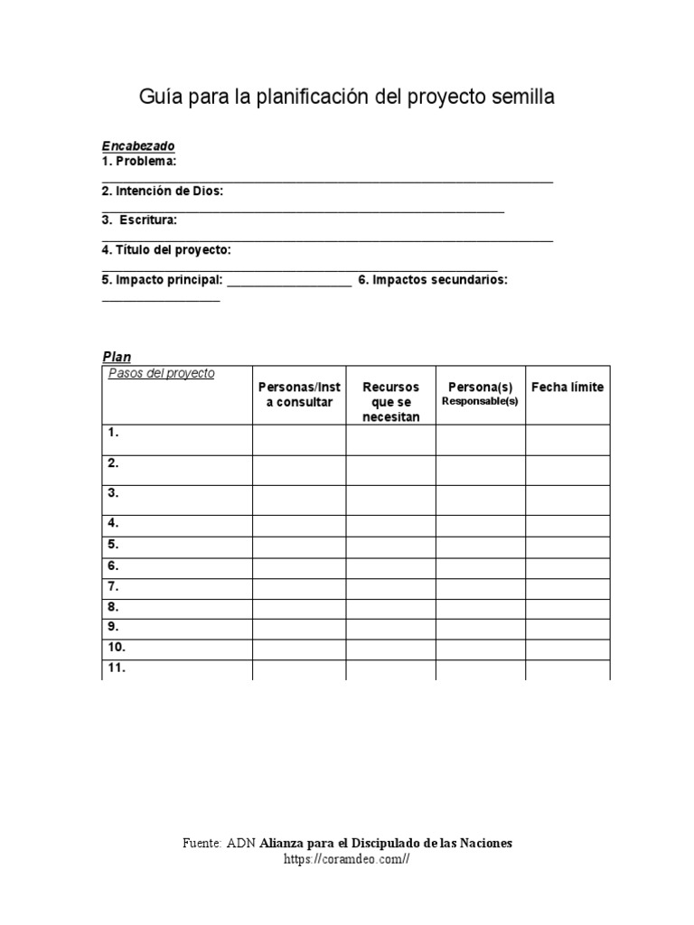 Sesion 7 Guia para La Planificacion | PDF