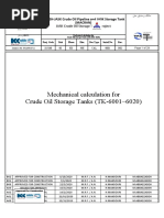 Calculation Sheet For Tank - API 620 12th Ed | PDF | Stress (Mechanics ...