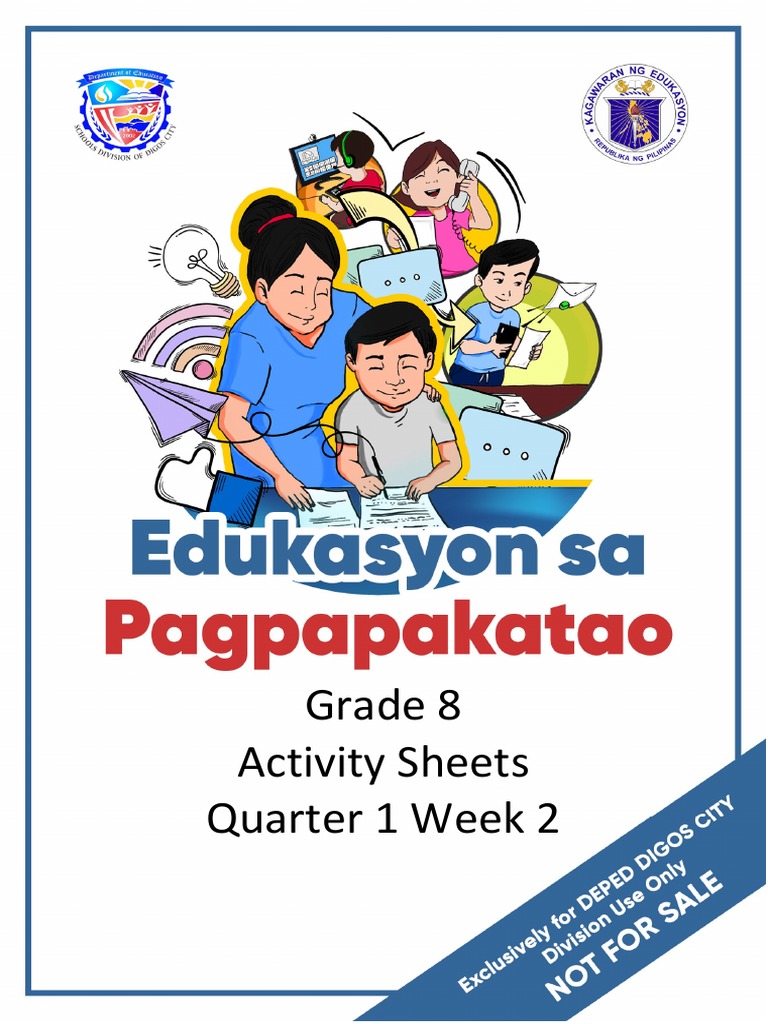 Grade 8 Activity Sheets Quarter 1 Week 2 | PDF