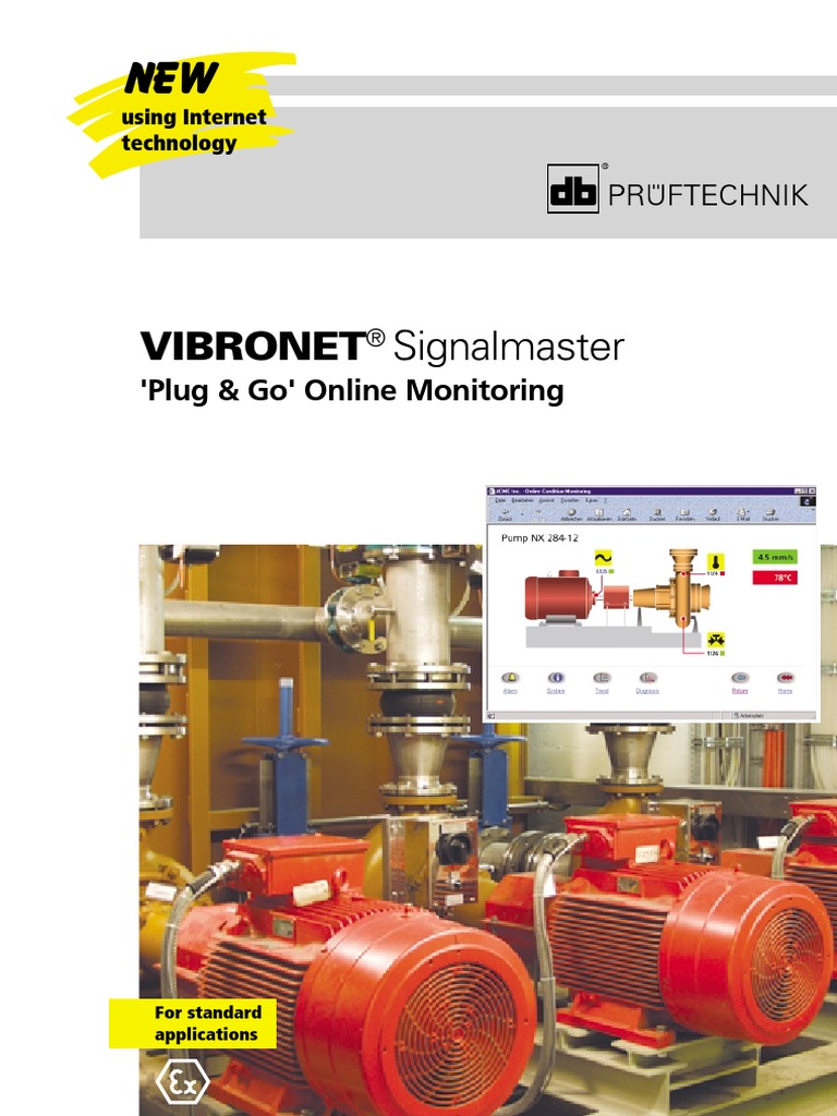 Vibronet Signalmaster: 'Plug & Go' Online Monitoring | PDF | Personal ...