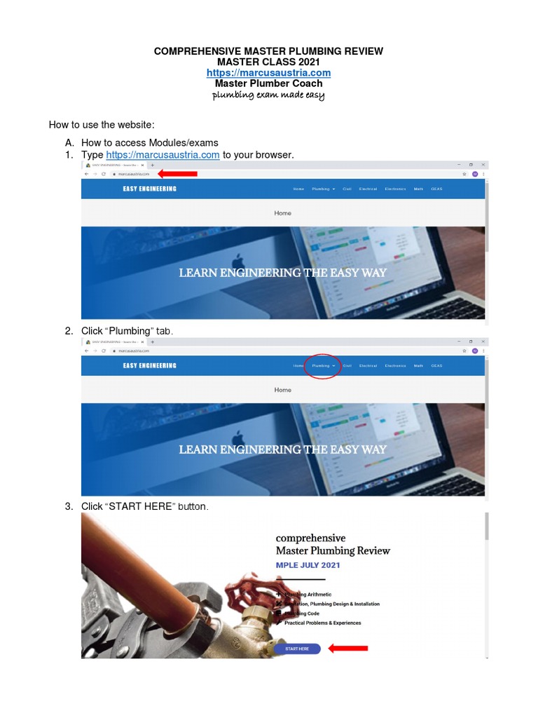 Plumbing Exam Made Easy: Comprehensive Master Plumbing Review Master ...