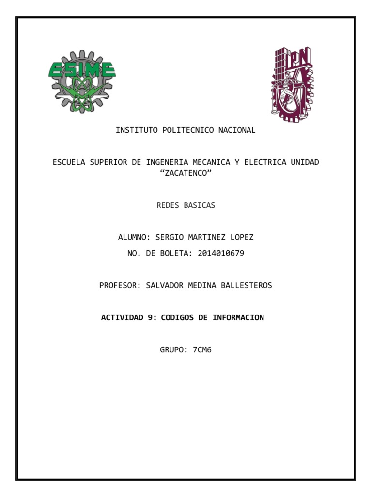 Códigos de Información: Baudot, ASCII, BCD y EBCDIC | PDF | Decimal codificado en binario | Ascii