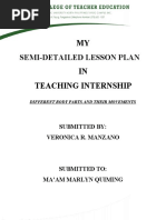 A Semi-Detailed Lesson Plan in Kindergarten I. Objectives: at The | PDF ...