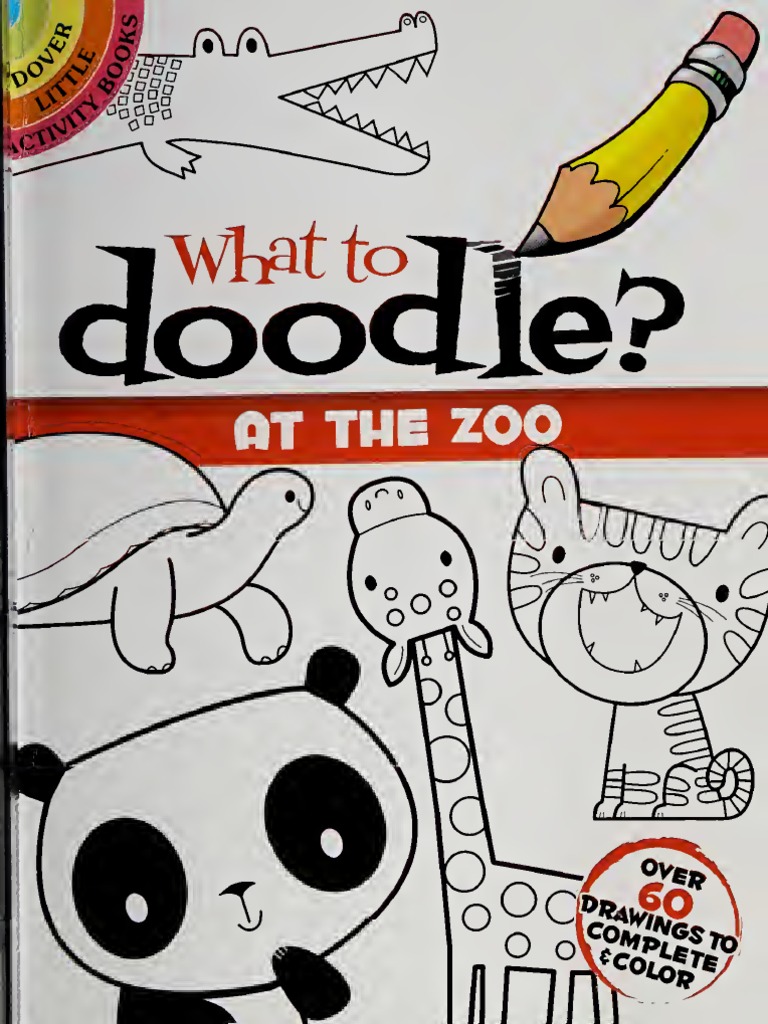 What To Doodle at The Zoo | PDF | Giraffe | Zoology
