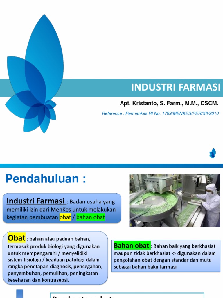 Kristanto - Industri Farmasi | PDF