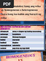 Filipino 11 Module 1 | PDF