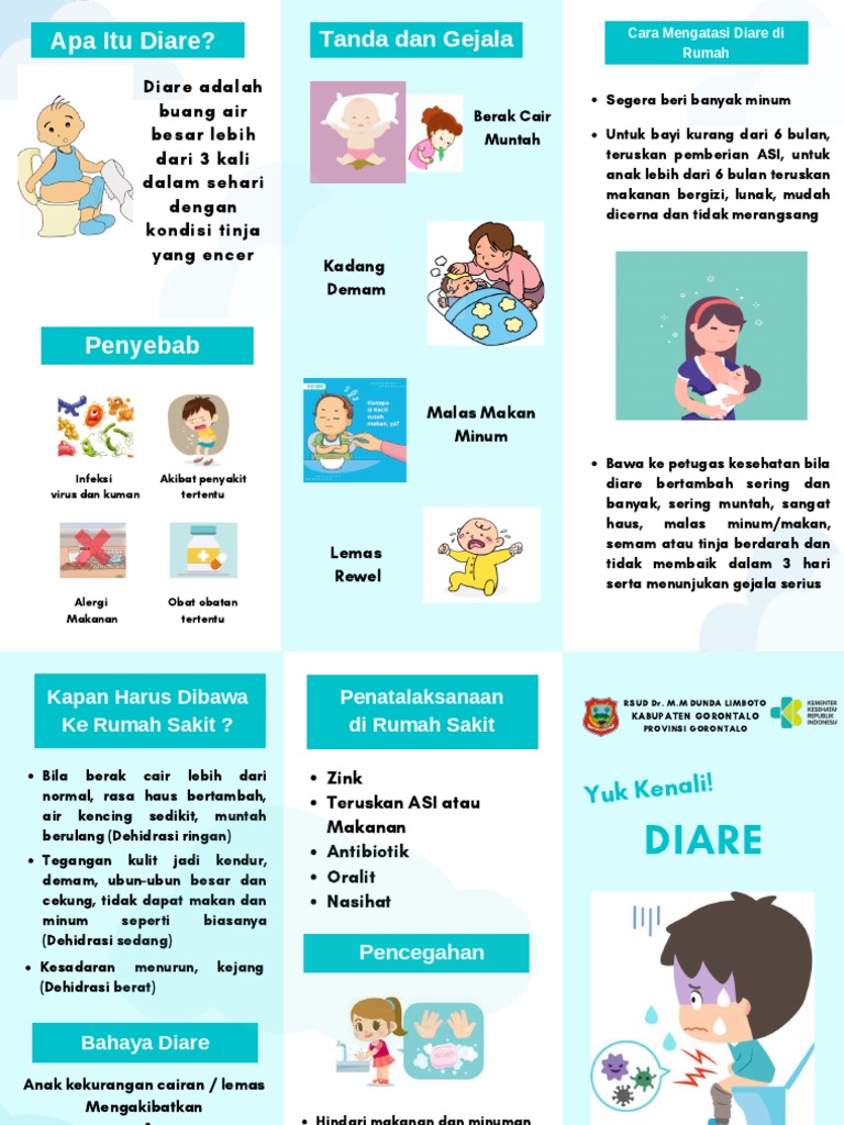 Leaflet Diare | PDF