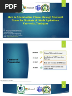 A Step-by-Step Guide On How To Use Microsoft Teams | PDF