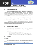 Science 10 Quarter 1 Module 1 Volcanoes Earthquakes and Mountain Ranges ...