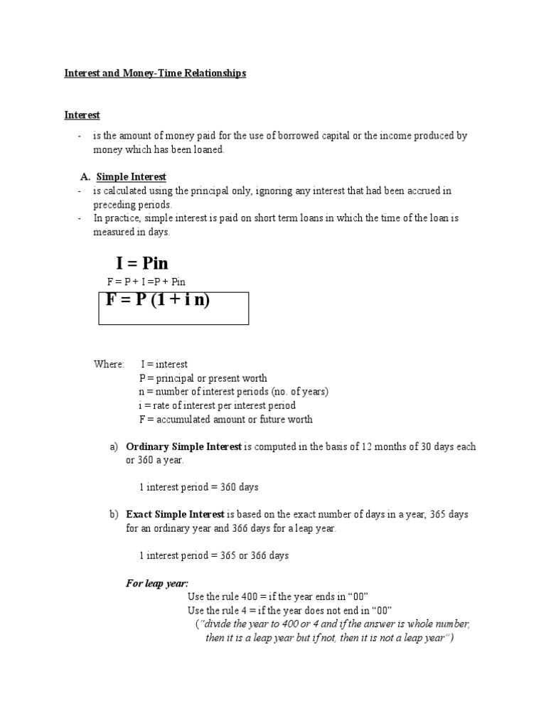 Interest and The Time Value of Money | PDF | Interest | Compound Interest
