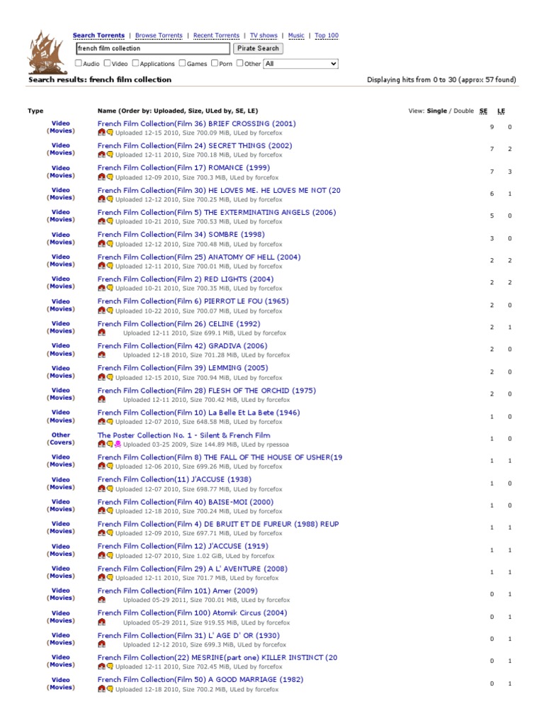 French Film Collection Page01 | PDF