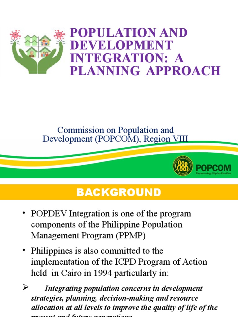 Population and Development Integration: A Planning Approach | PDF ...