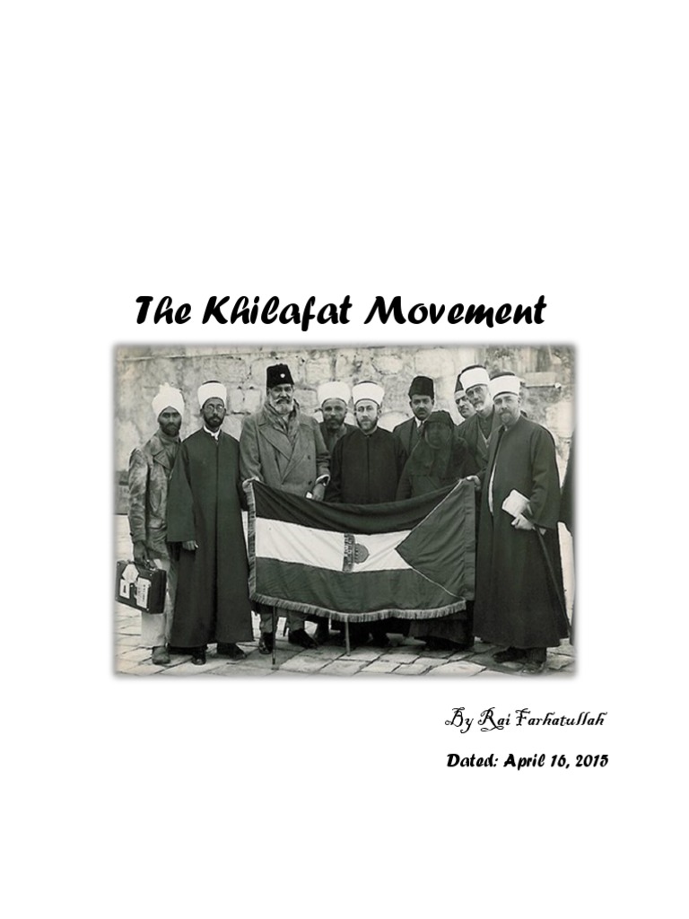 KHILAFAT Movement | PDF | Caliphate | British Raj