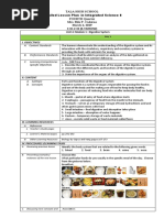 Q1 - WS - Science 8 - Lesson 1 - Week 1 | PDF | Digestion | Human Digestive System