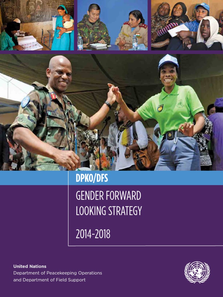 DPKO-DFS Gender Strategy | PDF | Peacekeeping | Gender Mainstreaming