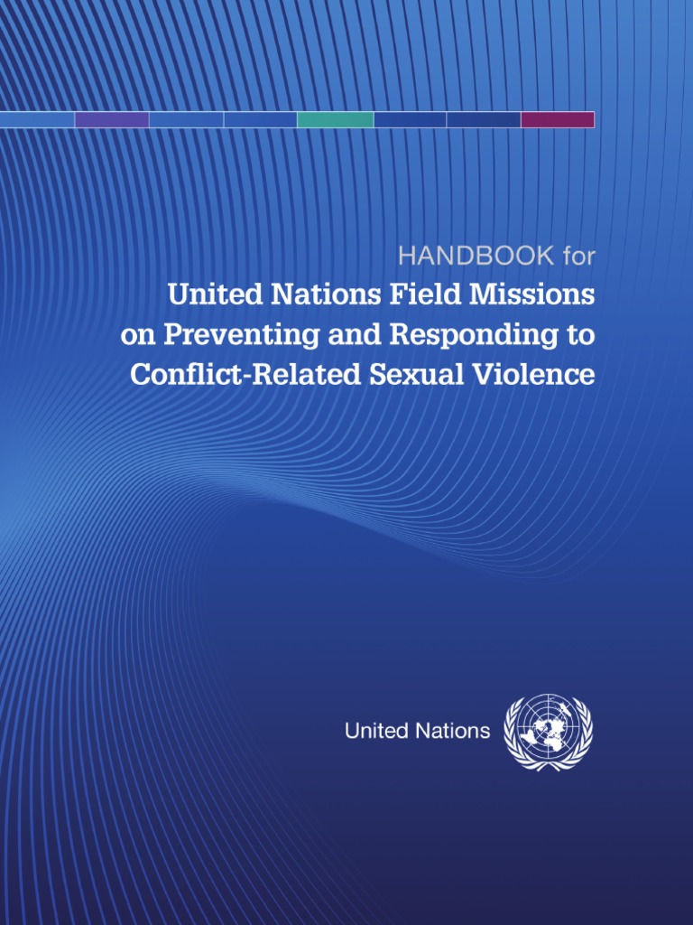2020.08 UN CRSV Handbook | PDF | Violence | Domestic Violence