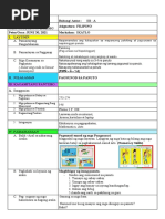 Lesson Plan in Filipino | PDF