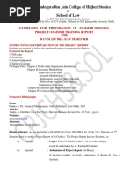 MBS Proposal Format | PDF