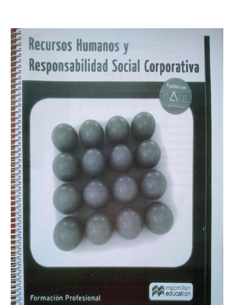 Recursos Humanos y Responsabilidad Social Corporativa Compress | PDF