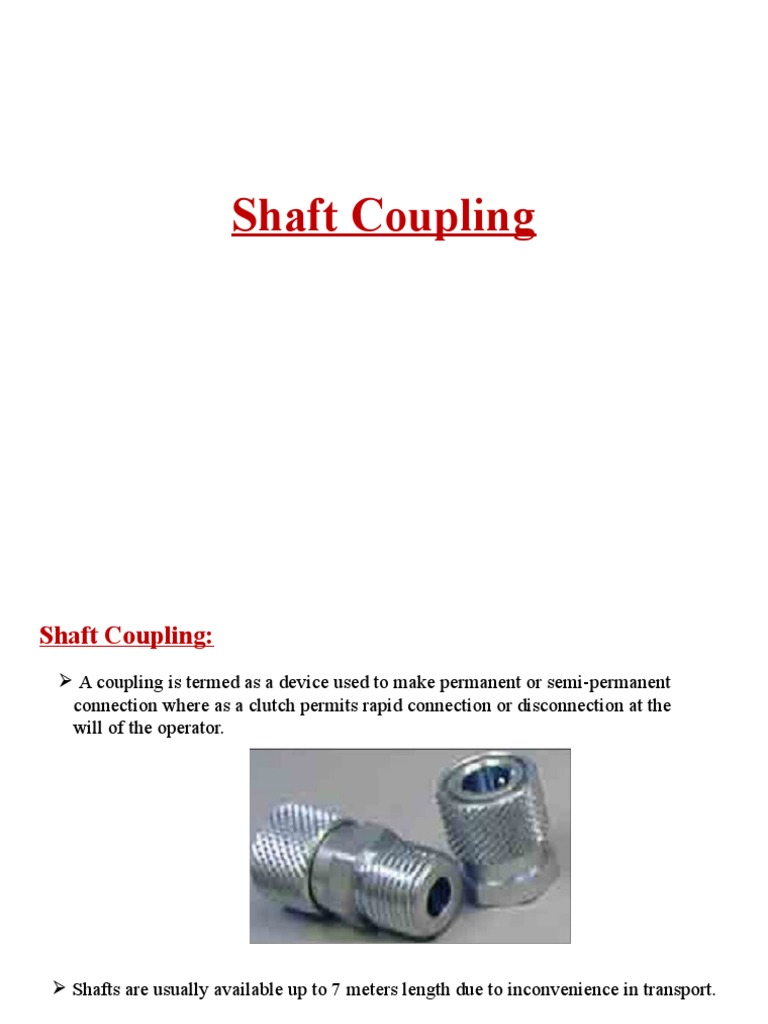 CH # 3 Couplings | PDF | Classical Mechanics | Tools