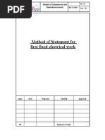 Work Method Statement (Dismantling Works) | PDF | Safety | Personal ...