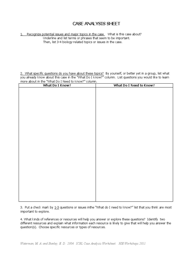 03.-Case Analysis Worksheetnew | PDF