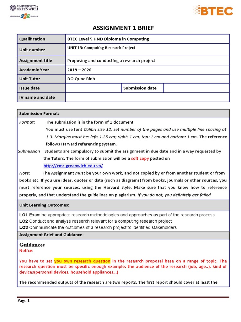 Assignment 1-Report Structure Guide | PDF | Scientific Method | Cognition