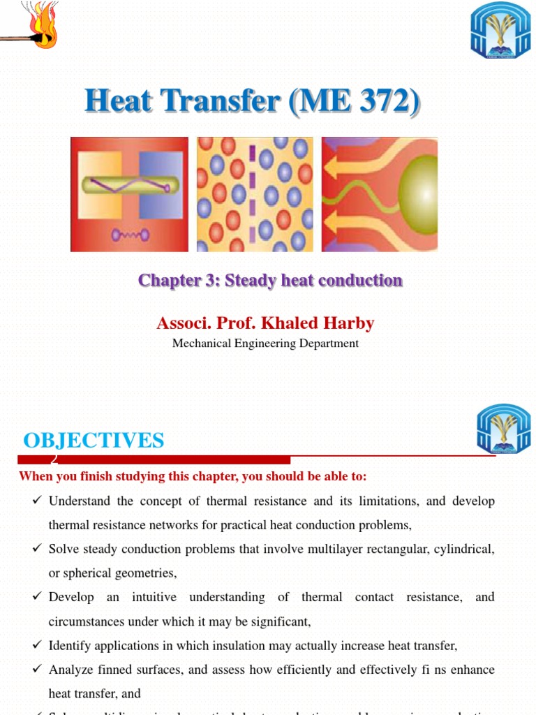 ME 372 (Chapter-3) - Heat Conduction in Cylinder and Sphere, Heat ...