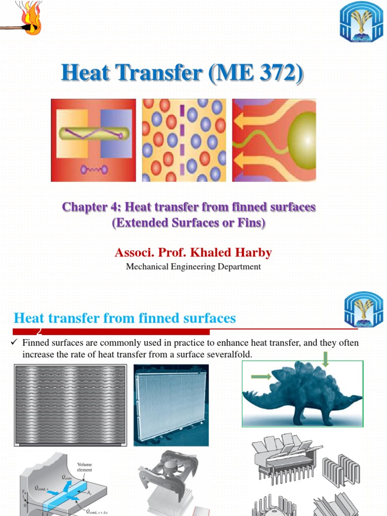 An In-Depth Analysis of Heat Transfer from Finned Surfaces | PDF | Heat ...