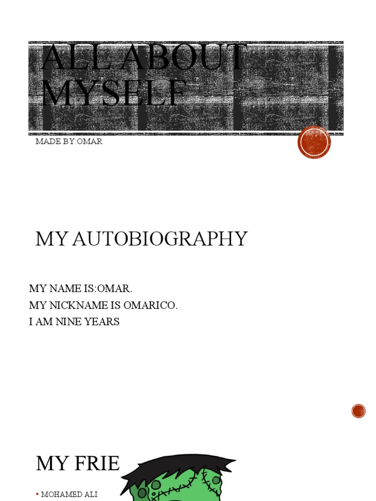 All About Myself | PDF