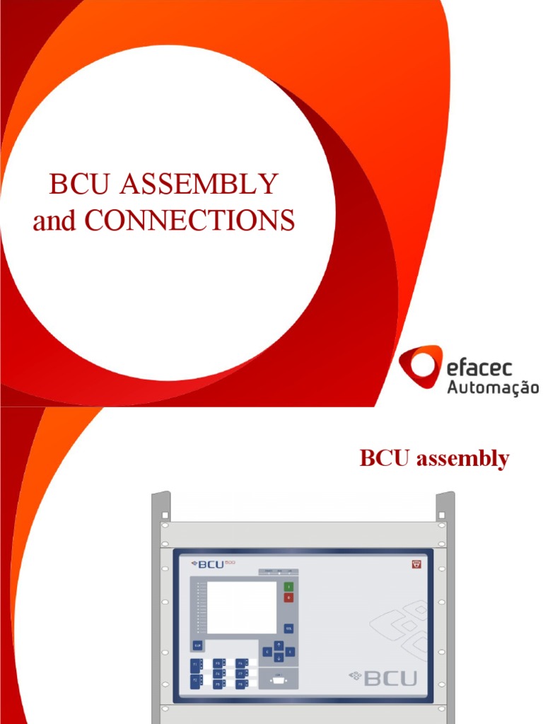 1 - BCU Mounting and Replacement | PDF | Electrical Connector | Power ...