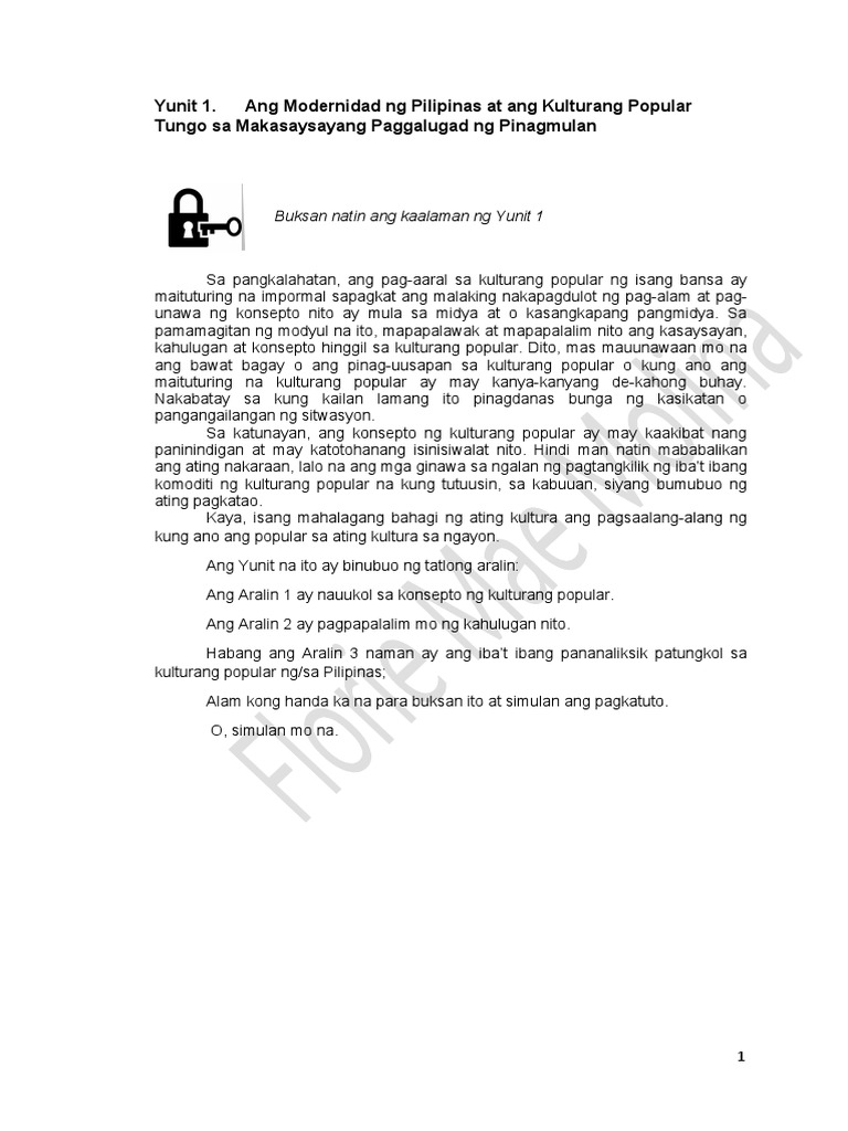 GE Elec 10 YUNIT 1 - E Module | PDF
