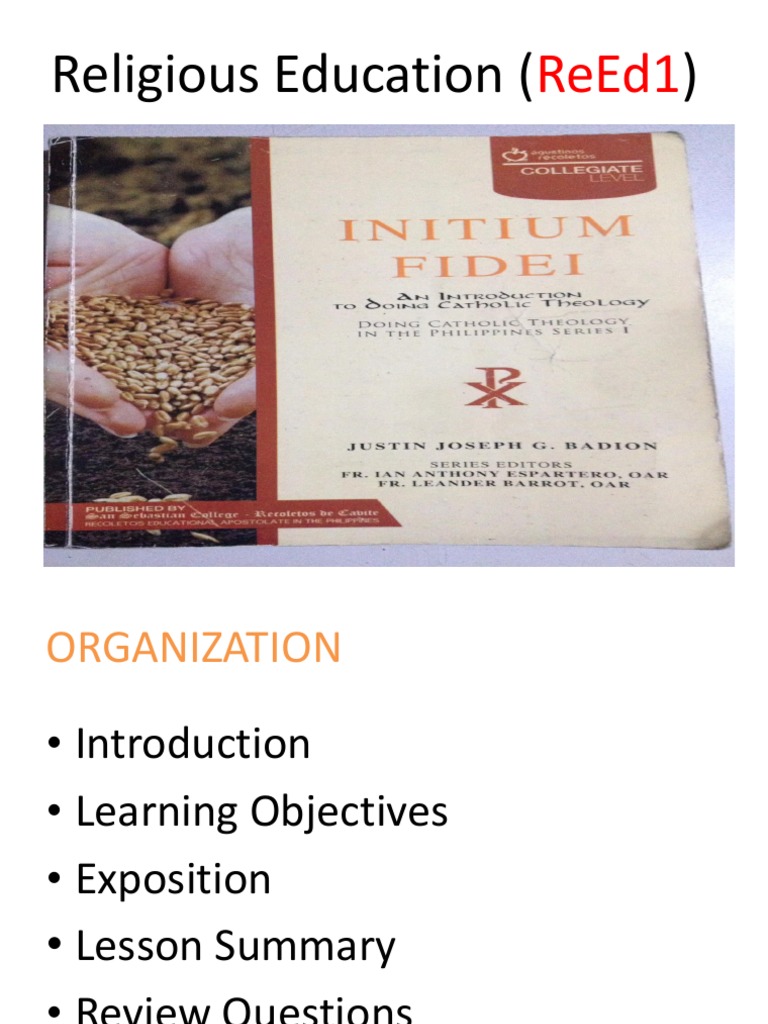 Lesson 1 Theology and The Search For Meaning | PDF | Theology | Faith