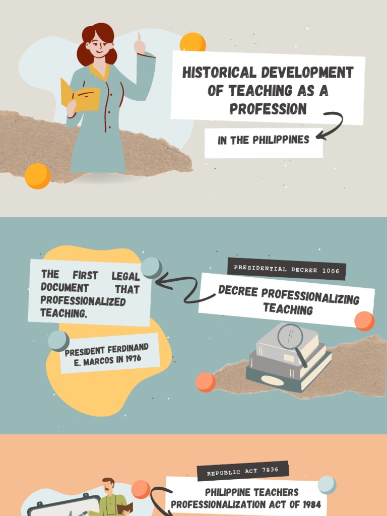 Historical Development of Teaching As A Profession | PDF | Teachers ...