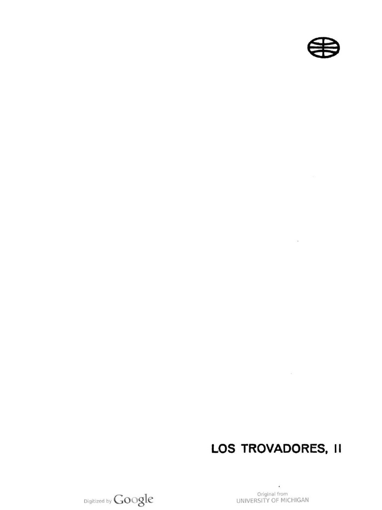 Los Trovadores Historia Literaria y Textos 2 | PDF | Dante Alighieri ...