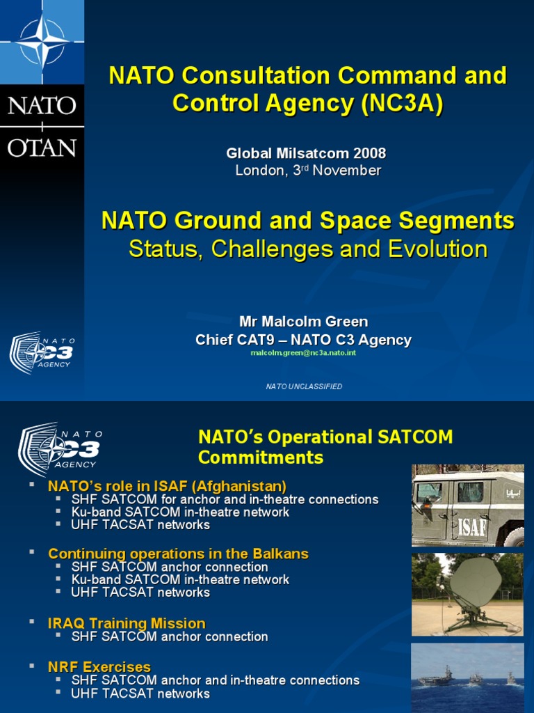 NATO Consultation Command and Control Agency (NC3A) | PDF ...