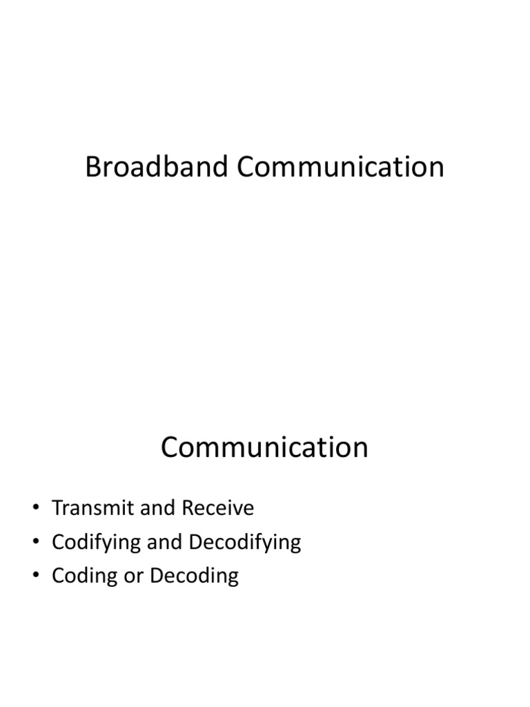 Broadband Communication | PDF | Internet Access | Communications Satellite