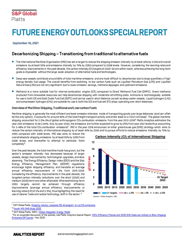 Future Energy Outlook Special Report (16 September 2021) | PDF | Fuel ...