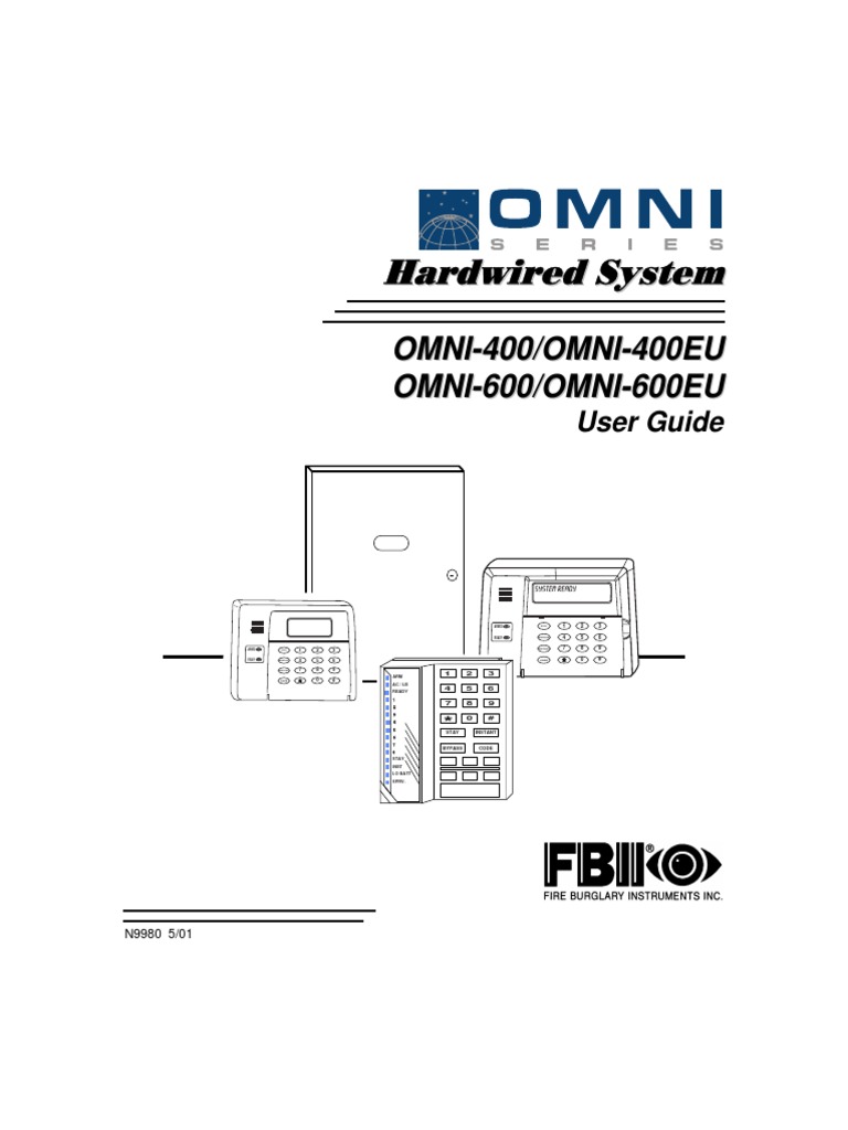 Omni 400 600 User Manual | PDF | Security Alarm | Telephone Number