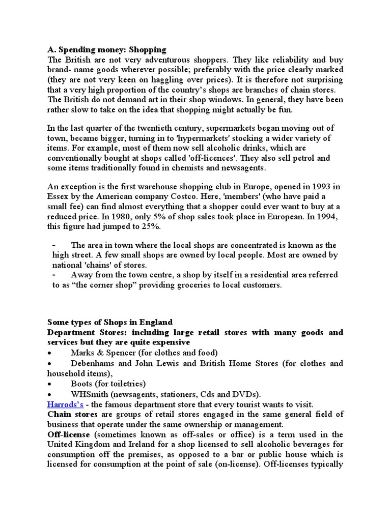 Shopping Presentation | PDF | Retail | Convenience Store