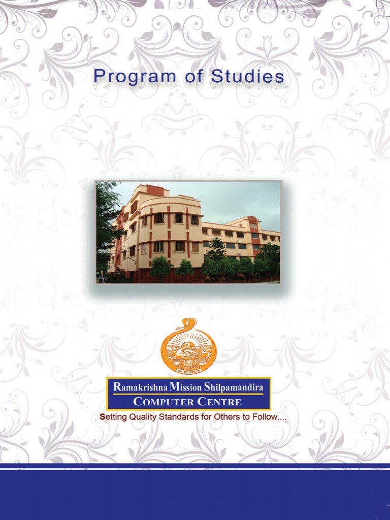 Program of Studies | PDF | World Wide Web | Internet & Web