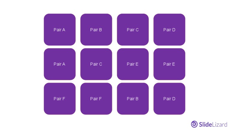PowerPoint Memory Game - Template by SlideLizard | PDF