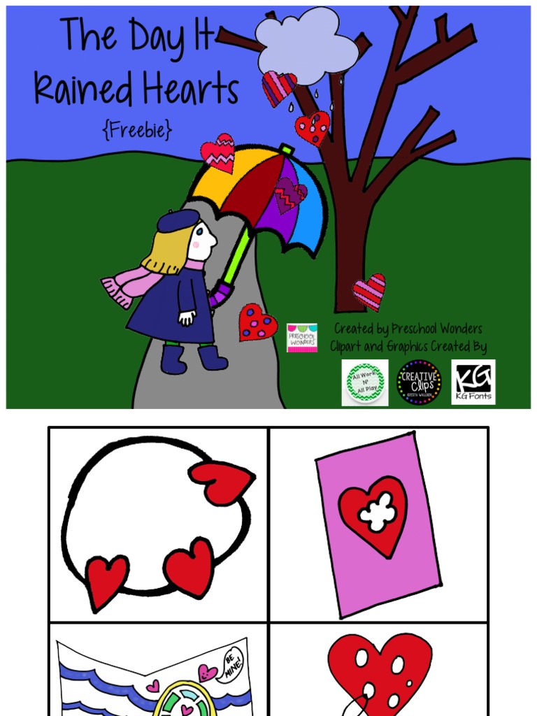 The Day It Rained Hearts Comprehension | PDF